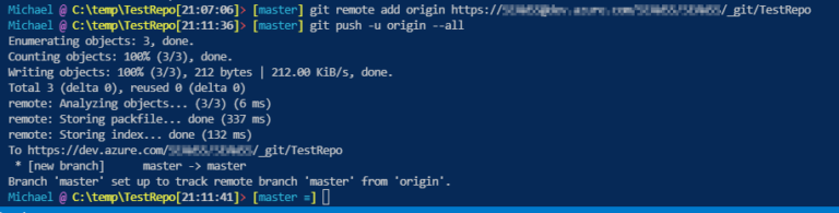 How to push an existing repository from VS Code to Azure DevOps by ...